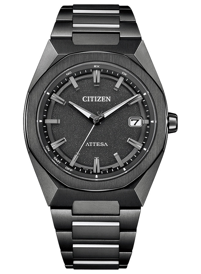 《3月6日発売》シチズン アテッサ ACT Line アクトライン ブラックチタンシリーズ スペースシップ CB3045-61E メンズ ソ ...