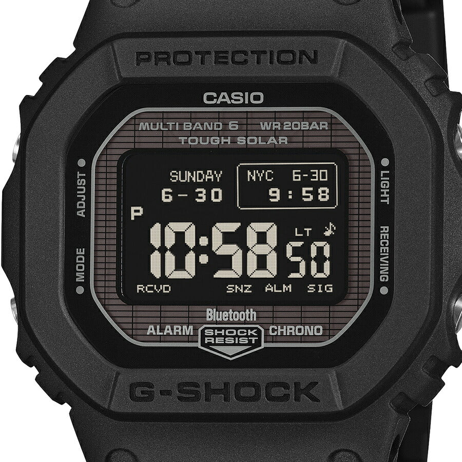 G-SHOCK 5600シリーズ MIP液晶モデル GW-BX5600-1A1JF メンズ 電波ソーラー Bluetooth デジタル スク ...