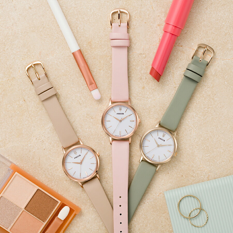 シチズン ウィッカ ソーラー シンプルキュート KP5-166-10 レディース 腕時計 3針 ホワイトダイヤル ベージュ 革ベルト – THE CLOCK HOUSE公式オンラインストア