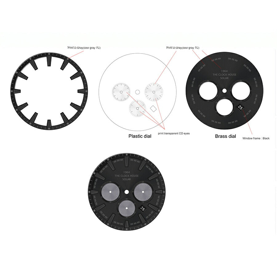 ザ・クロックハウス ソーラー クロノグラフ 限定モデル 漆黒 MBC1003-BK9A メンズ ビジネス カジュアル ブラック – THE CLOCK HOUSE公式オンラインストア