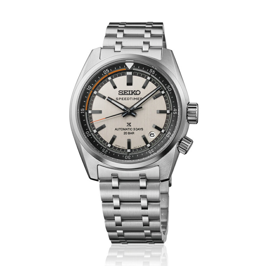 セイコー プロスペックス スピードタイマー メカニカル クロノグラフ SBDC215 メンズ 機械式 シルバーホワイトダイヤル 内転リング – THE CLOCK HOUSE公式オンラインストア