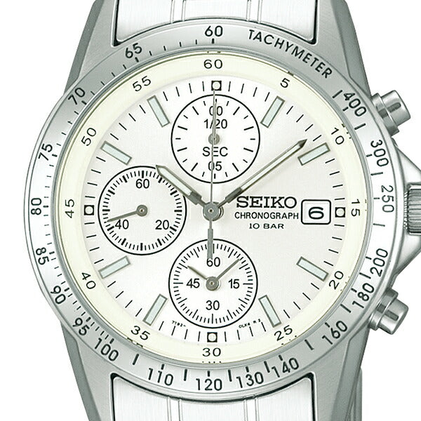 セイコー セレクション スピリット SBTQ039 メンズ 電池式 クオーツ クロノグラフ 縦目 ホワイトダイヤル – THE CLOCK ...