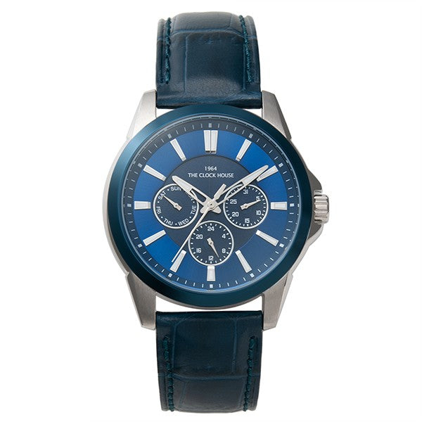 ザ・クロックハウス MBC1006-BL2B ビジネスカジュアル メンズ ソーラー 革ベルト ブルー – THE CLOCK HOUSE公式 ...